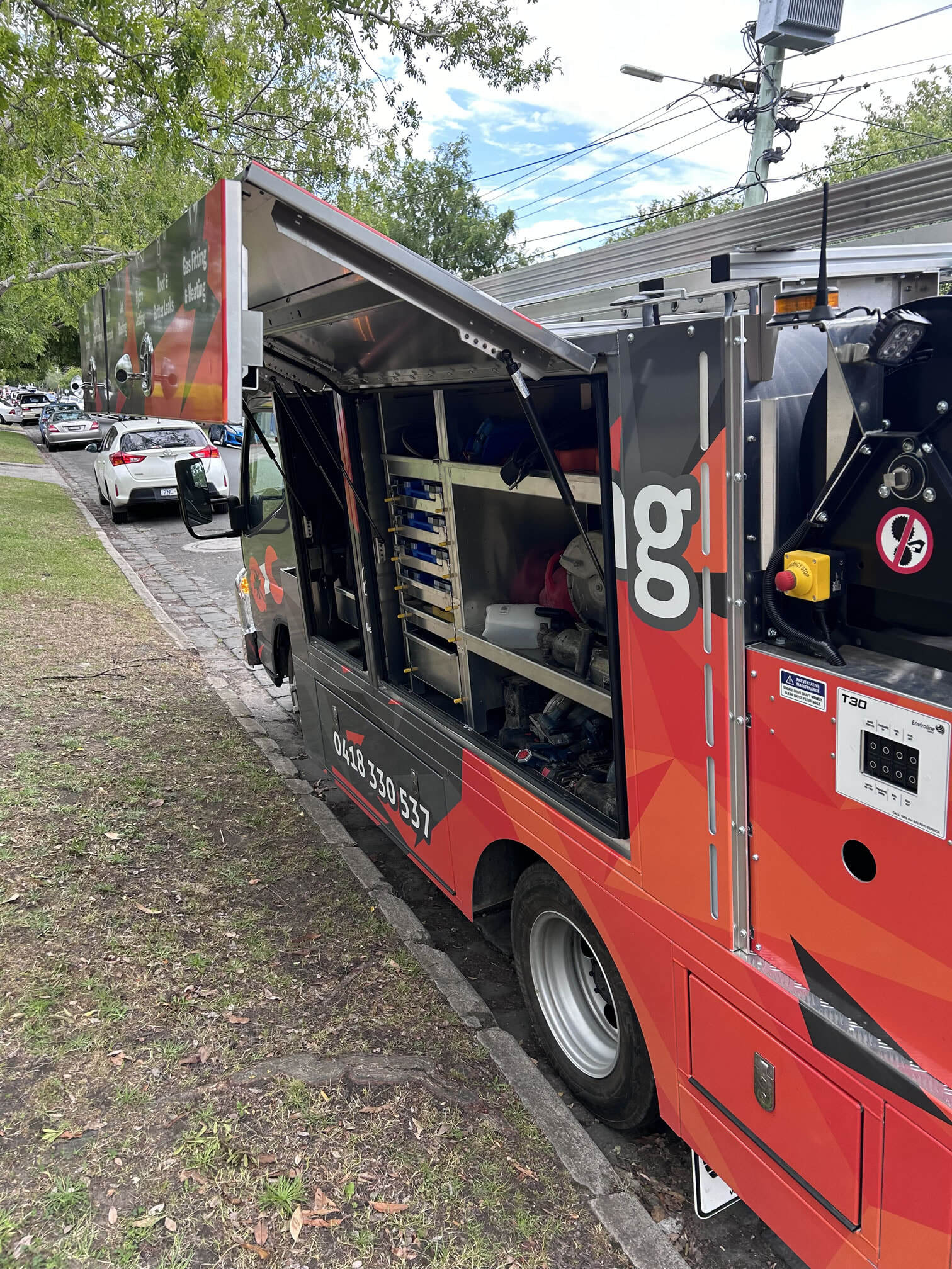 The gallery showcases our staff at work on the job